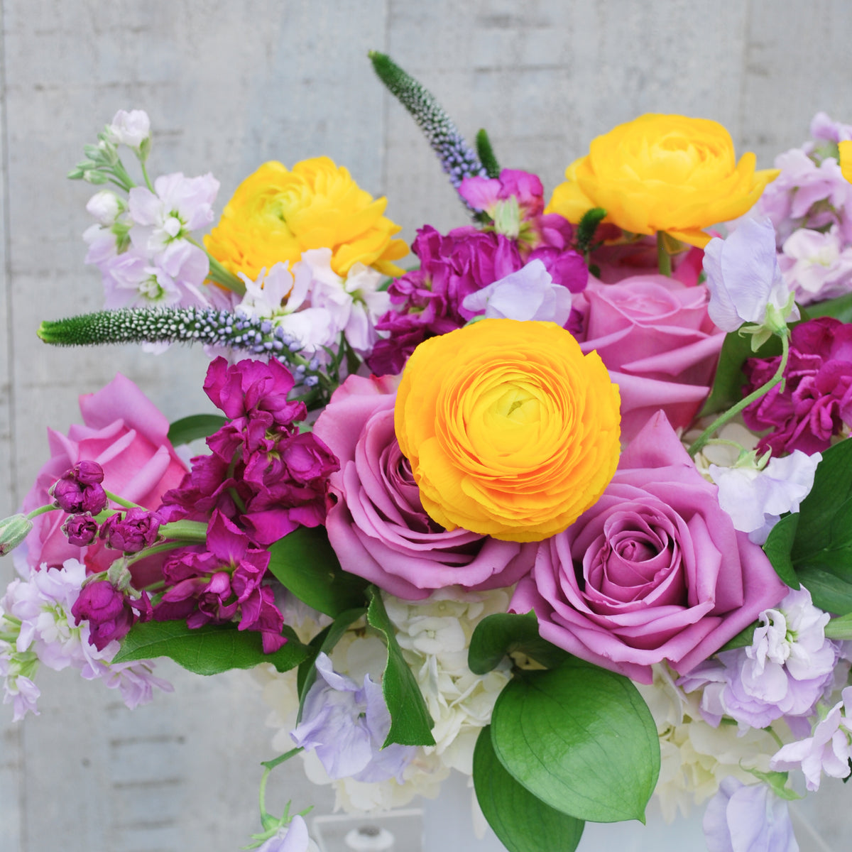 Blackberry Bramble - Fresh Flower Bar - Connecticut Flower Delivery