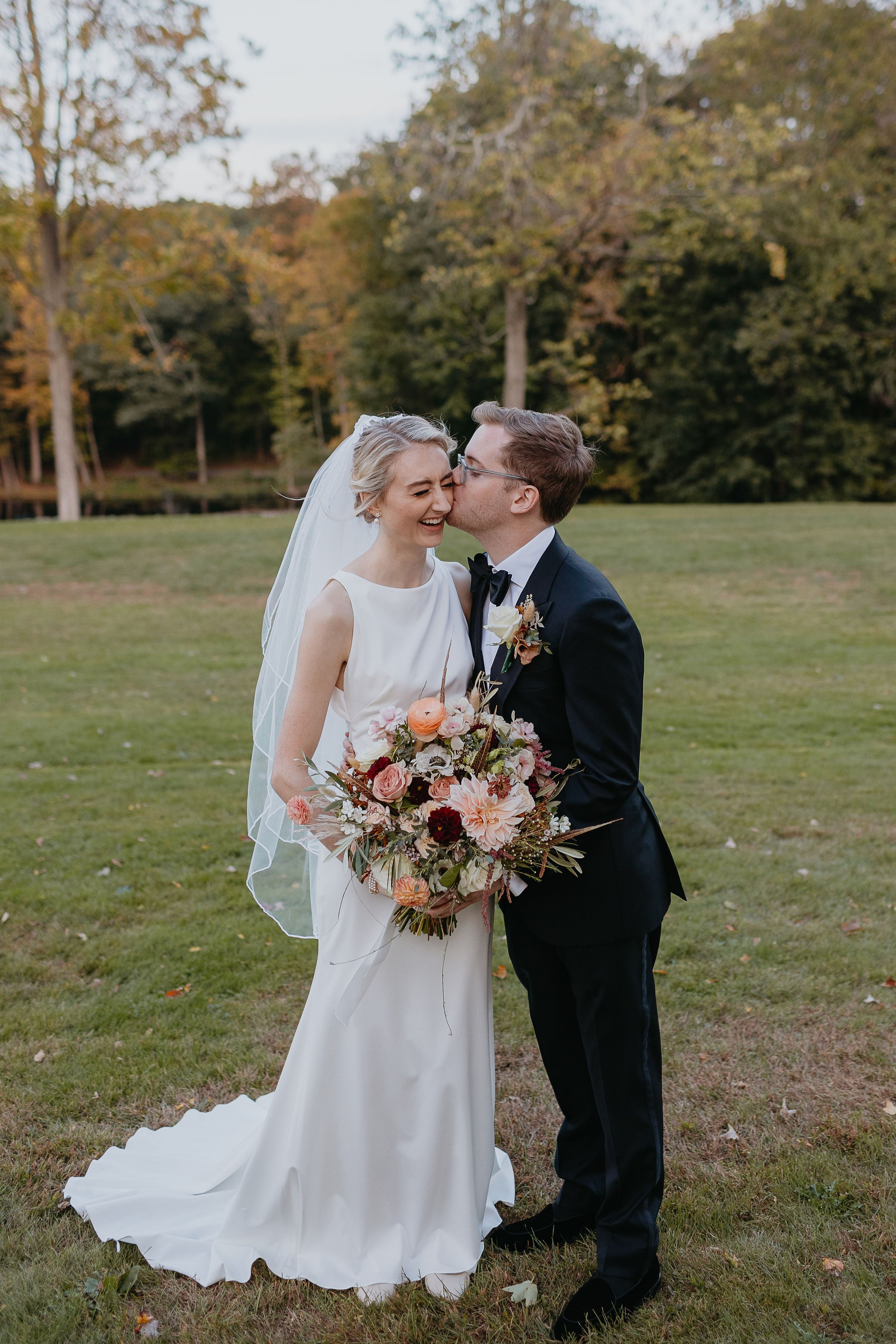 Emily & Matt Waveny Mansion Wedding Gallery - Fresh Flower Bar