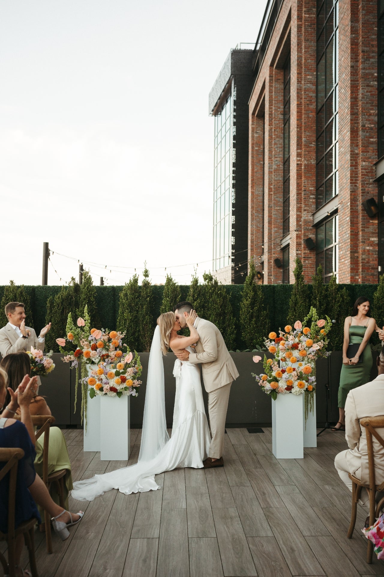 Corrie + John's Vibrant, Funky Wedding Flowers by Fresh Flower Bar